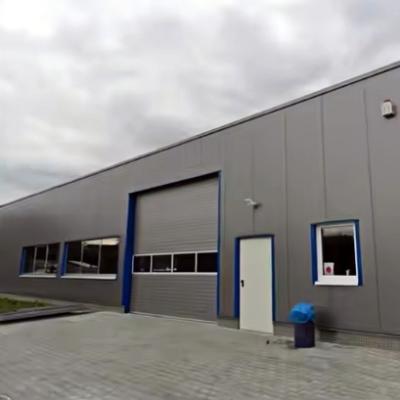 China Q235B Custom Galvanized Steel Shed Fabrication Industrial Shed For Warehouse Workshop Hall for sale