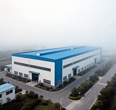 Chine Par l'intermédiaire de bâtiments en acier à cadre de couleur personnalisée à vendre