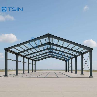 China Q235B Q355B ASTM A36 Prefabricated Modular Steel Structures For Warehouse Workshop for sale