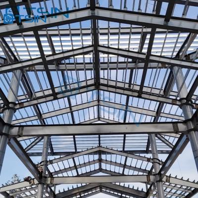 China Q235B Q355B ASTM A36 Prefabricated Modular Steel Structures For Warehouse Workshop for sale