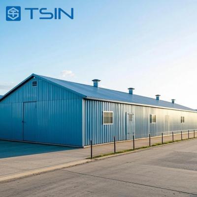 China Q235B Q355B ASTM A36 Prefabricated Modular Steel Structures For Warehouse Workshop for sale
