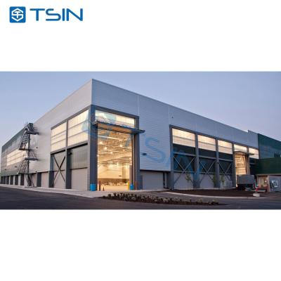 中国 工業用5000平方メートルのプレハブ鋼構造ワークショップ 販売のため