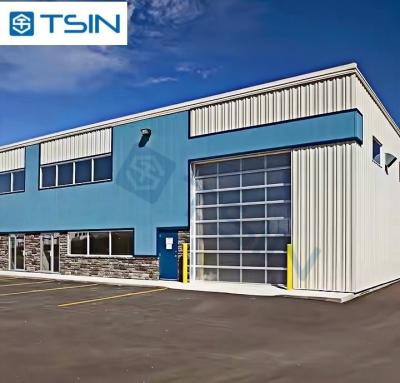 China Mezzanine Platform Prefabricated Steel Structure Workshop Portal Frame for sale