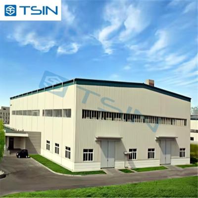 China Earthquake Resistant Steel Structure Construction Recycled Workshops for sale