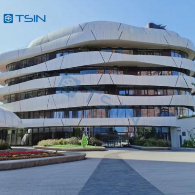 China Q235B Q355B ASTM A36 High Rise Steel Structure Building For Hotels Offices Schools for sale