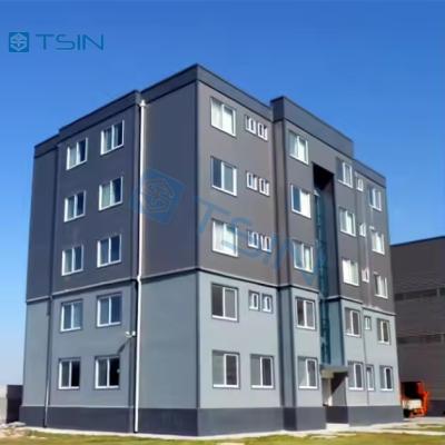 China High Strength Multi Storey Steel Structure Building For Commercial Residential Use for sale