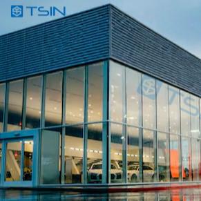 China Portal Frame Specs Metal Structure Building Powder Coated Steel Surface for sale