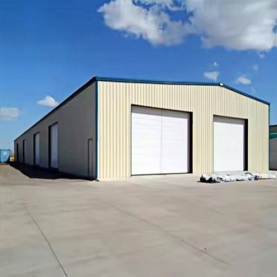 China Steel Building Metal Prefabricated Building Steel Space Frame Construction Building Warehouse for sale