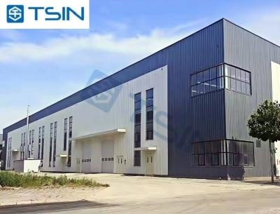 China Customized Design Steel Structure Workshop for Multi-building and Warehouse with Large-span Plants and Customized Design for Warehouse for sale