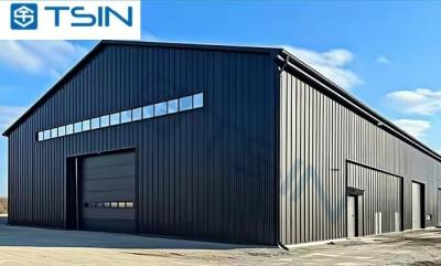 China Prefabricated Steel Structure warehouse hot dipped galvanized long service life for sale