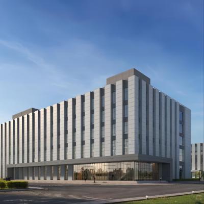 China Multi-Floor Steel Structure Office Building With Independent Office & Meeting Rooms for sale