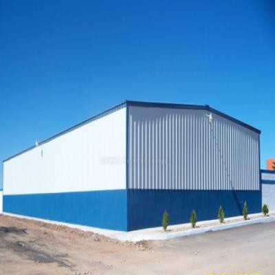 Cina Costruzione d'acciaio prefabbricata delle costruzioni prefabbricate stabili del magazzino con Q345 Q235 in vendita