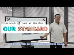 Fire Resistant Custom Steel Structure Workshop Column Beam For Industrial Manufacturing