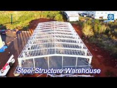 modern commercial prefab steel structure warehouse for industrial garage shed storage