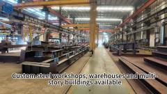 Fast Modular Steel Industrial Buildings for Factories