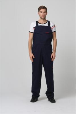 Cina In generale della busbana francese della prova di fuoco, 100% pantaloni ignifugi della busbana francese del cotone, bibpants di saldatura in vendita