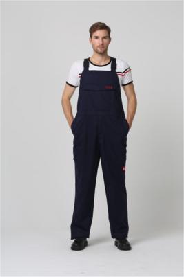 Cina In generale della busbana francese della prova di fuoco, 100% pantaloni ignifugi della busbana francese del cotone, bibpants di saldatura in vendita