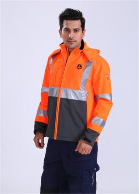 Cina Ciao Vis Orange/rivestimento giallo del lavoro di inverno, rivestimento del vello del freddo dell'OEM in vendita