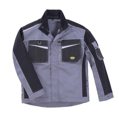 Cina Rivestimento del lavoro del tessuto elastico di TC, rivestimento elastico leggero di sicurezza, abiti da lavoro di allungamento, abbigliamento di sicurezza di allungamento in vendita