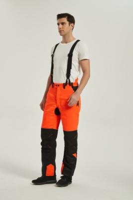 China Kettensägen-Schutzkleidungs-multi Schicht-geschnittene Kettensägen-AntiLatzhosen zu verkaufen