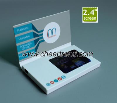 China 2017 powerful marketing video brochure/ video greeting card for sale