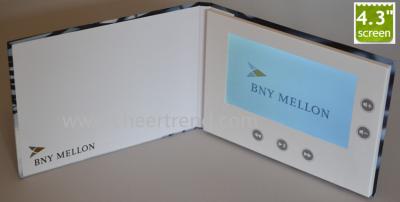 China Hot selling 4.3'' lcd video player brochure card,video card for promotion for sale