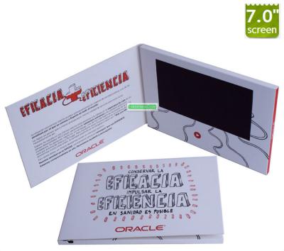 China 7 Years Factory Customized 2.4, 2.8, 4.3, 5, 7, 10 Inch Tft Screen Lcd Video Brochure Card for sale