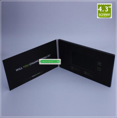 China 4.3 inch 7 inch 10 inch A5 A4 LCD display E BOOK video brochure carad for sale