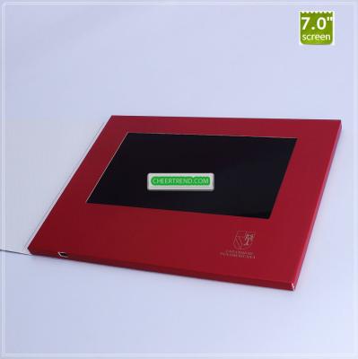 China Low Price Popular LCD Video Brochure 7 inch Video Book for Marketing Events for sale