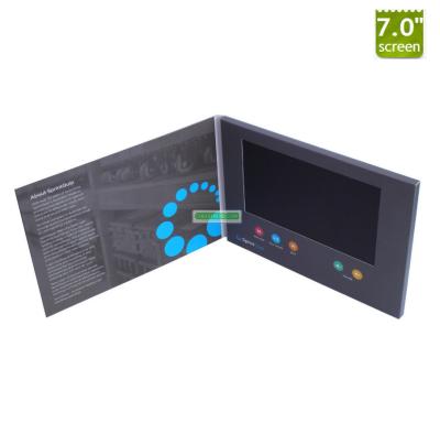 China China Supplier Anniversary Celebrations audio video 7 inch video book with magnetic switch for sale