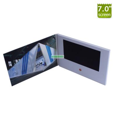 China Various custom design 7 inch TFT LCD screen video greeting card for sale