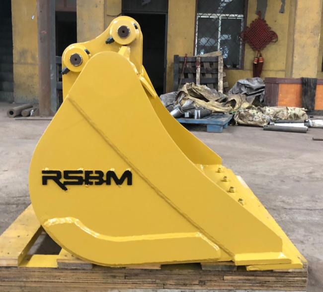 RSBM OEM Hardox400 Excavator Mud Bucket For Construction Work