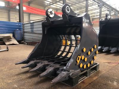 China 0.6m3 carregador esqueleto balde padrão para 5-100 toneladas escavadeira à venda