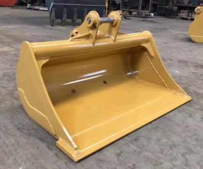 China 1500mm Width Excavator Mud Bucket with Larger Capacity and Reversible Cutting Edge Te koop