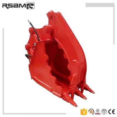 China 1.2-25T Graafmachine Grijp Bucket Progressieve Graafmachine Hydraulische Duim Te koop
