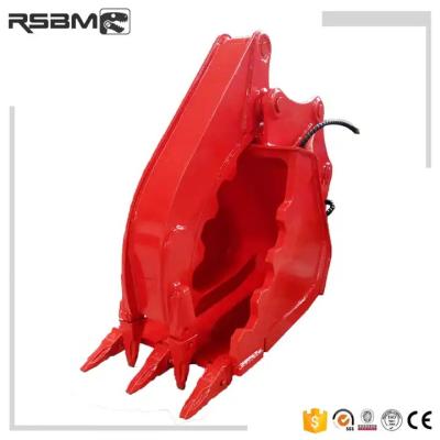 China 1.2-25T Graafmachine Grijp Bucket Progressieve Graafmachine Hydraulische Duim Te koop