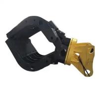 China Mini Excavator Log Grapple Hydraulic Rotating Grapple 2500mm for sale