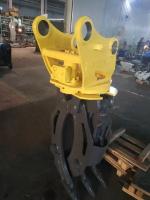 China Mini Excavator Log Grapple Hydraulic Rotating Grapple 2500mm for sale