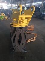 China Mini Excavator Log Grapple Hydraulic Rotating Grapple 2500mm for sale