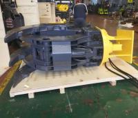 China Mini Excavator Log Grapple Hydraulic Rotating Grapple 2500mm for sale