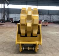 China OEM Excavator Compaction Wheel Q345B Backhoe Compaction Wheel for sale