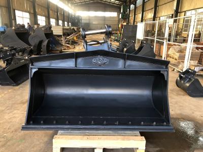 China Premium stalen graafmachine kantel emmer voor glad oppervlak afwerking en helling werk Te koop