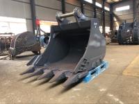 China Welding Work Rock Bucket For Excavator Customized Process Technology for sale