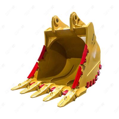 China Q345B Raw Materials In 8M³ Heavy Duty Rock Bucket For Tough Jobs for sale