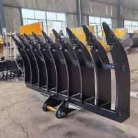 China Steel John Deere Excavator Root Rake for Versatile Application for sale
