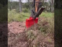1000mm- 2400mm Excavator Root Rake 1-80T Root Rake For Mini Excavator