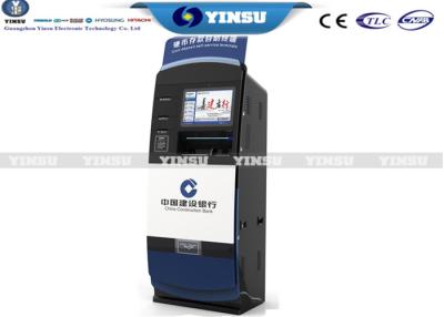 China Self Service Ticket Vending Kiosk Support All Card Touch Sensitive Screen for sale