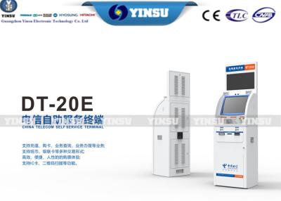 China Yinsu kiosk YS-20E Telecom Self - service Terminal Payment Kiosk with Cash Acceptor for Telecom for sale