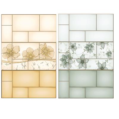 China Wall Tile Golden Design Glazed Ceramic Interior Tiles Living Room,hotel Online Technical Support Modern Flowers & Plants Texture for sale