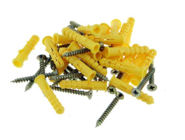 spina di parete di plastica